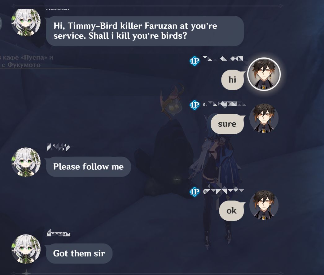 Fauzan's Timmy Birds killer Genshin Impact | HoYoLAB