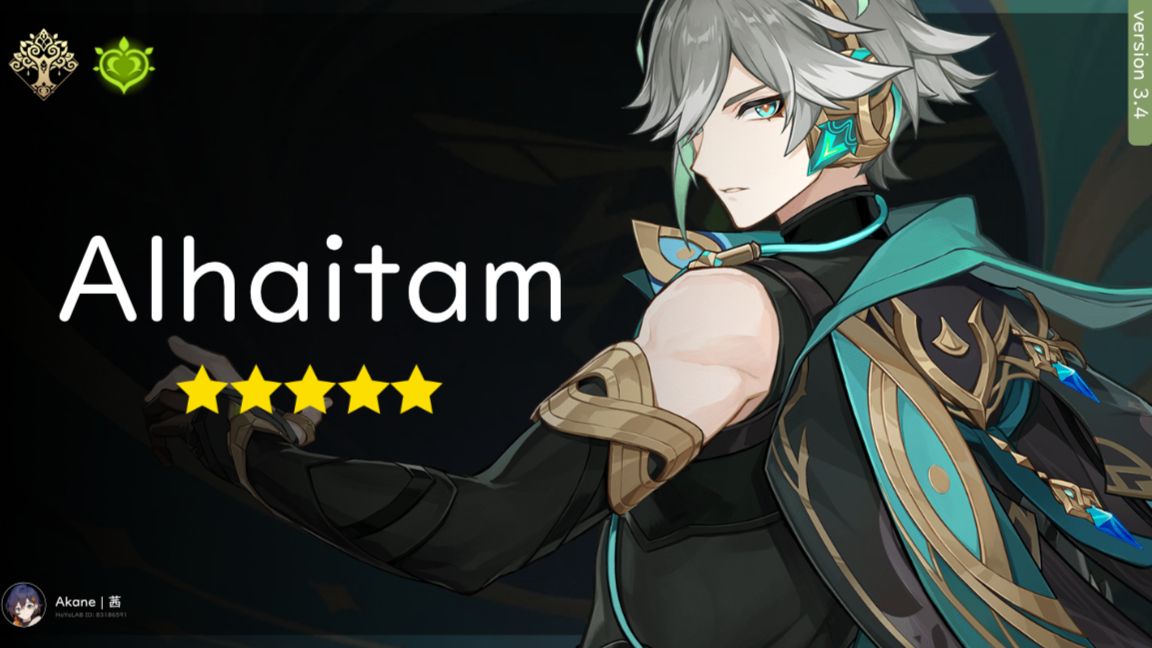 [Version 3.4] Alhaitam DPS Guide Genshin Impact | HoYoLAB