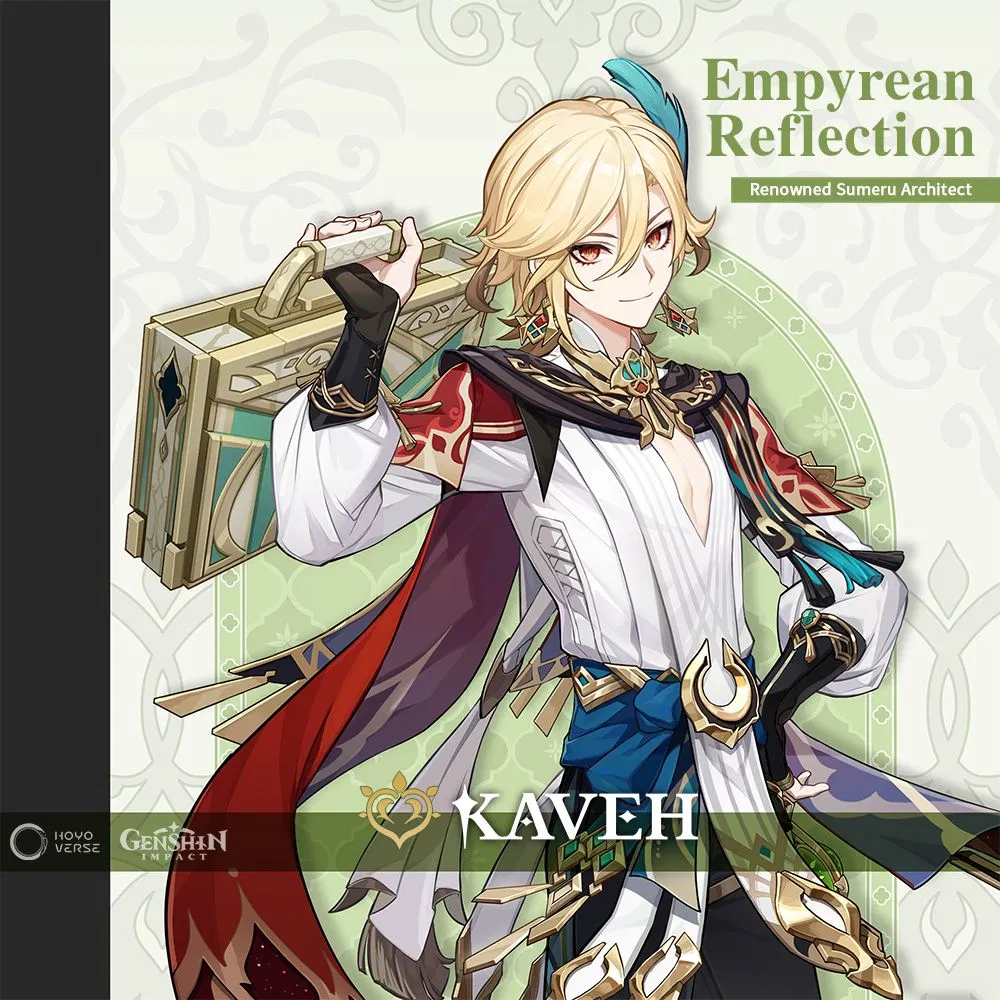 Kaveh's Constellation = Bird of Paradise Genshin Impact | HoYoLAB