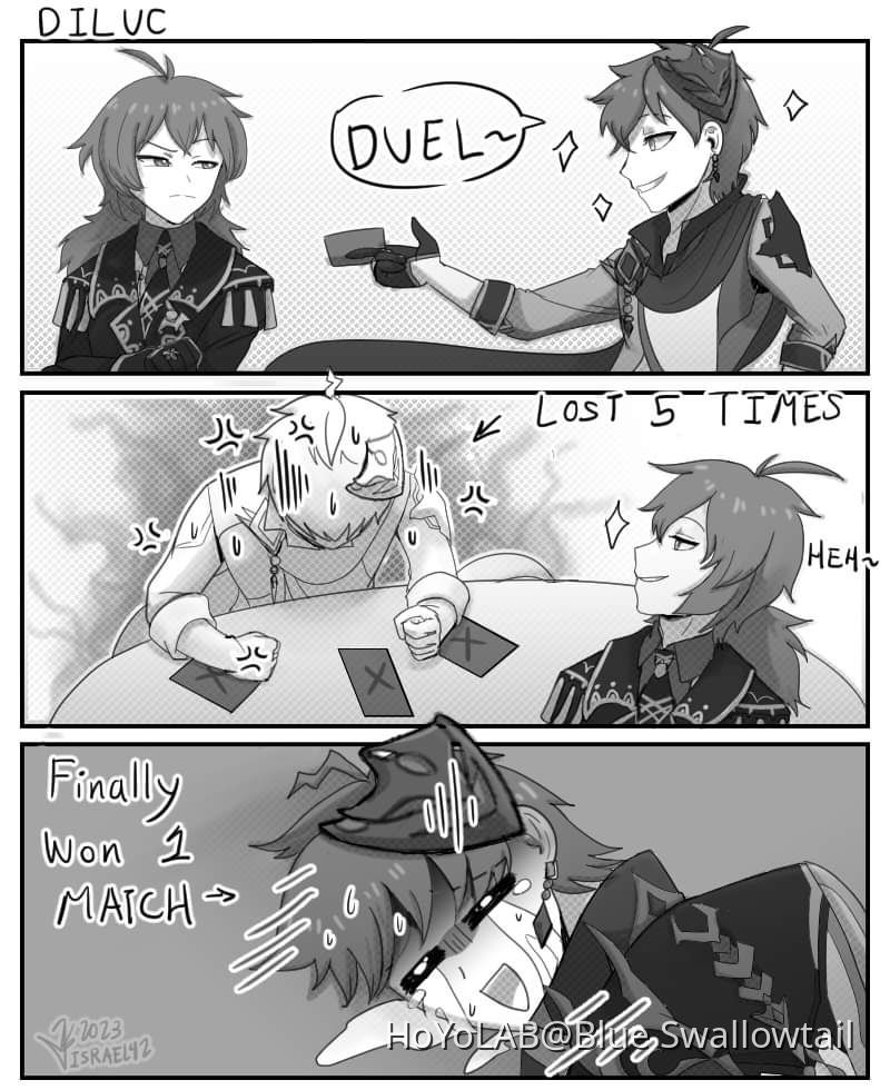 TCG with Diluc Genshin Impact | HoYoLAB