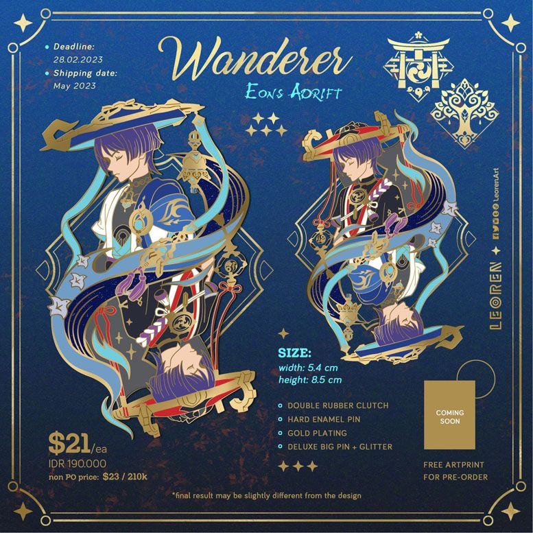 Wanderer - Eons Adrift PO Genshin Impact | HoYoLAB