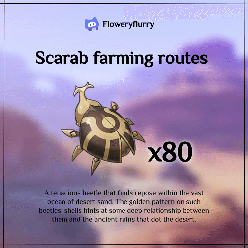 [V3.5] Scarab farming routes Genshin Impact | HoYoLAB
