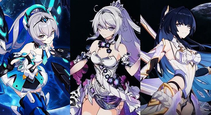 The big three in Honkai Impact Honkai Impact 3rd | HoYoLAB