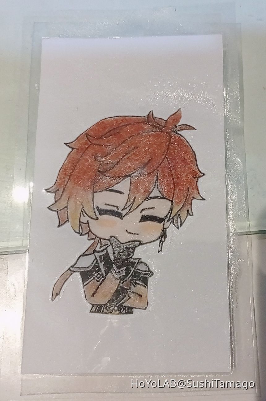 Smirking Zhongli Bookmark Genshin Impact | HoYoLAB