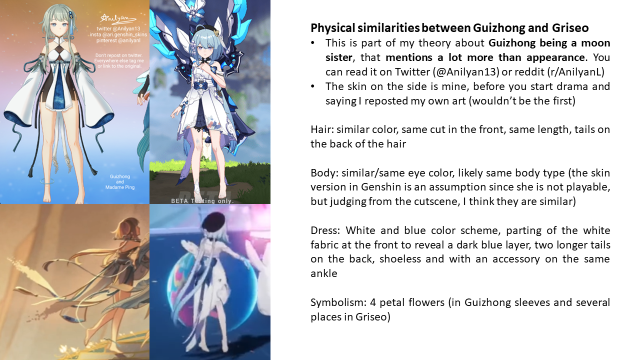 Guizhong is another moon sister, a shade, and a goddess of flowers ...