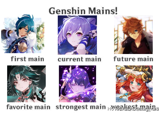 Genshin mains! Genshin Impact | HoYoLAB