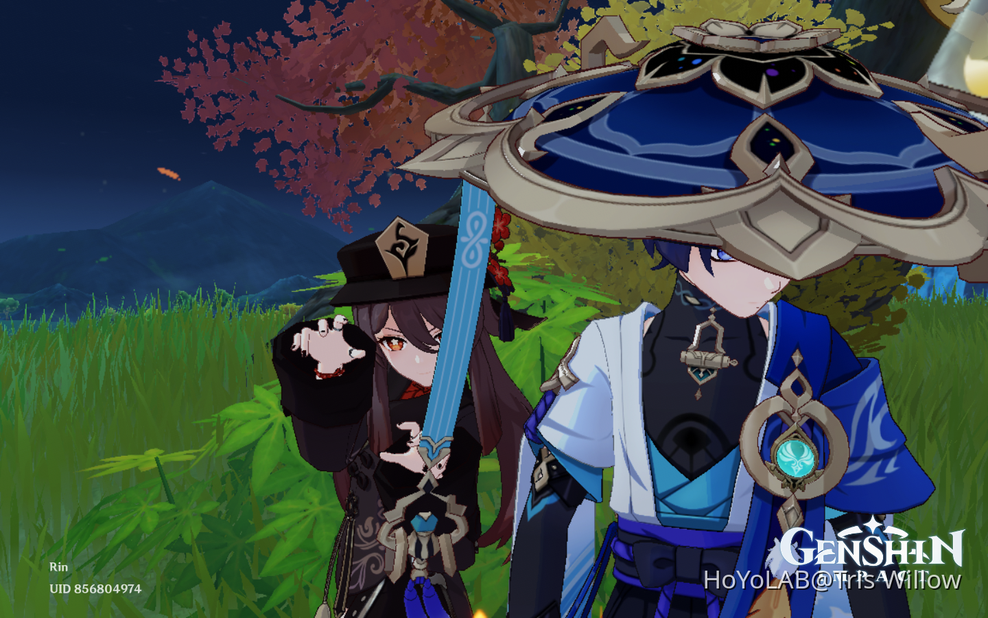 ehehe hutao and wanderer ( ‿ )♡ Genshin Impact | HoYoLAB