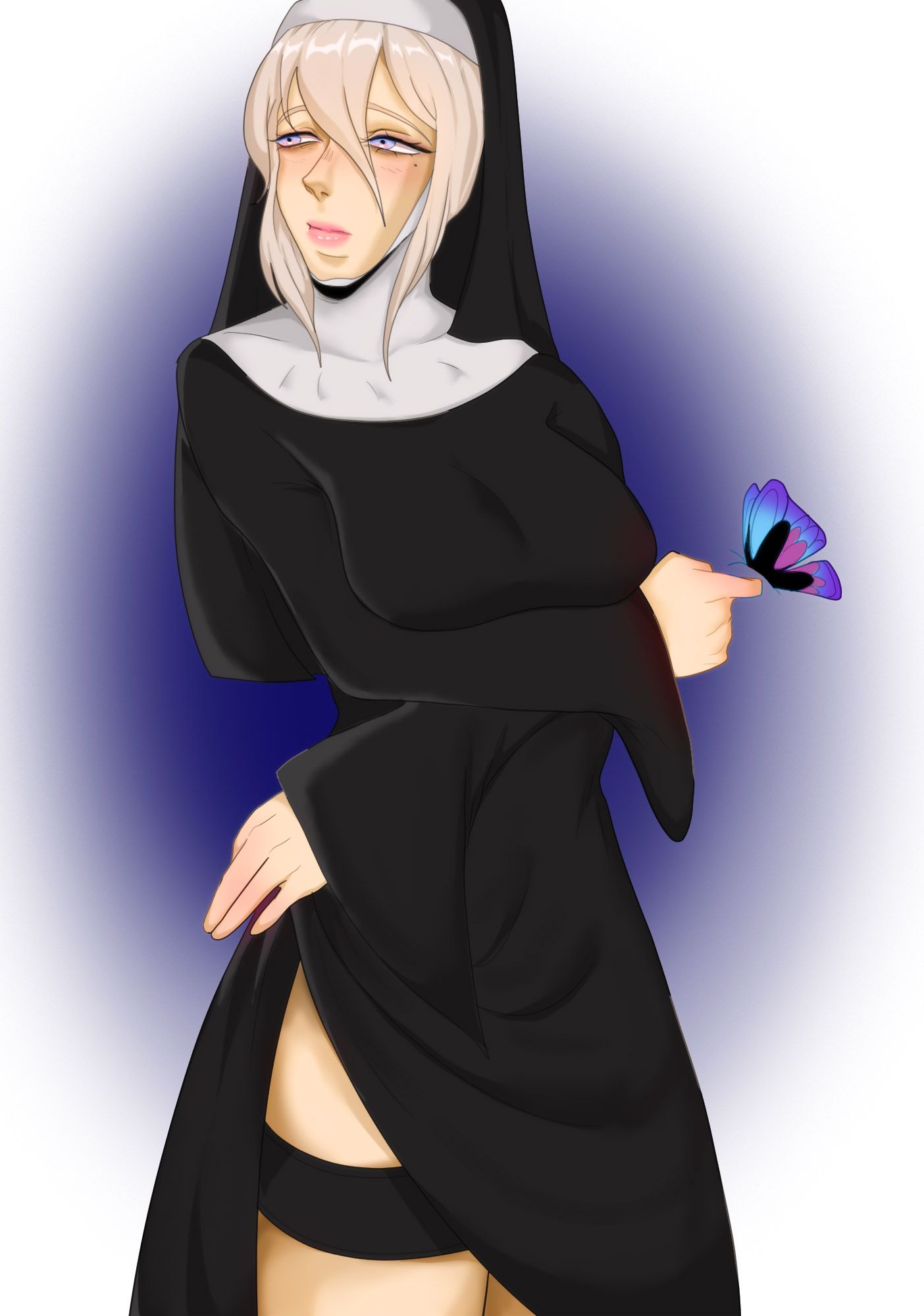 Aponia wearing Nun Outfit Honkai Impact 3rd | HoYoLAB