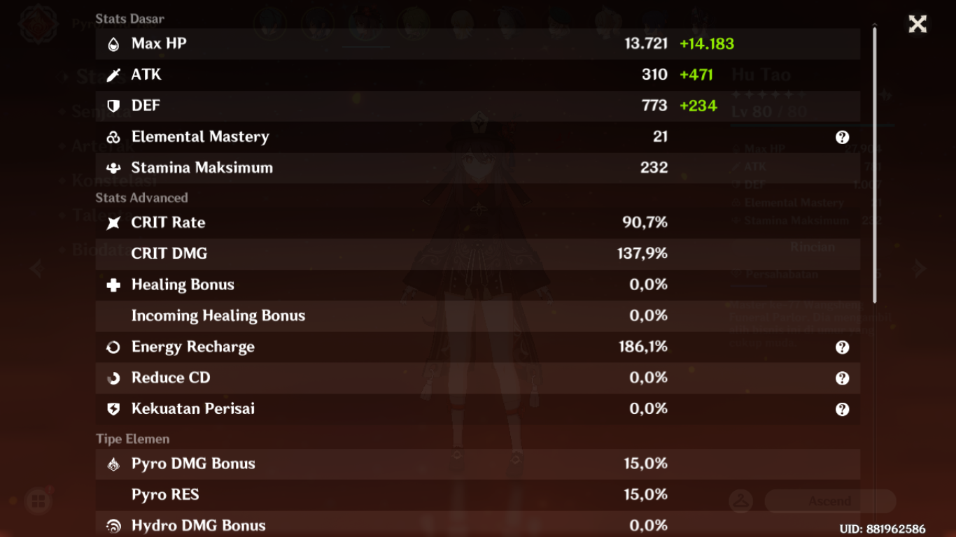 Dilema crit dmg dan crit rate Genshin Impact | HoYoLAB