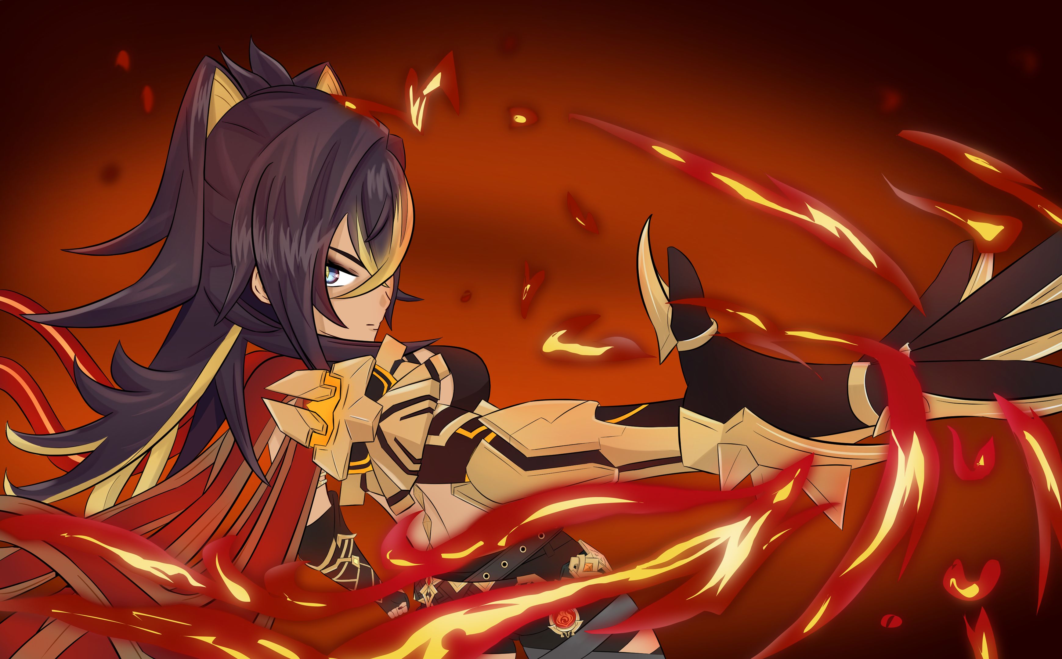 Dehya's Burst Genshin Impact | HoYoLAB