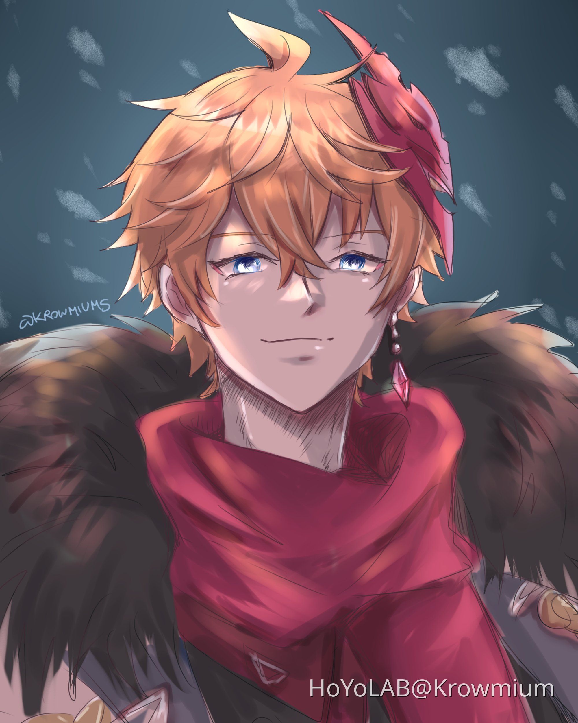 Childe quick doodle Genshin Impact | HoYoLAB