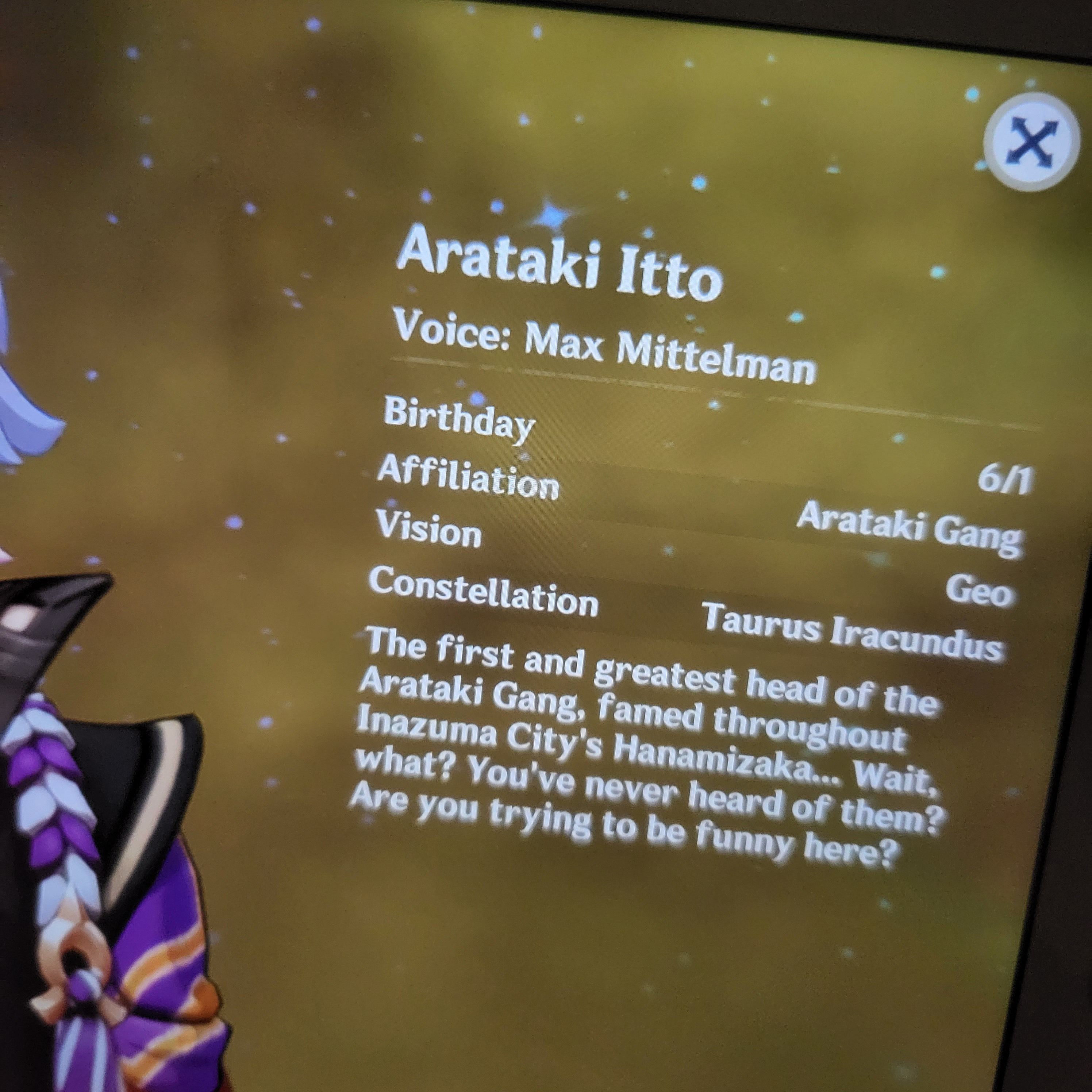 Max Mittelman, the Legend himself- Genshin Impact | HoYoLAB