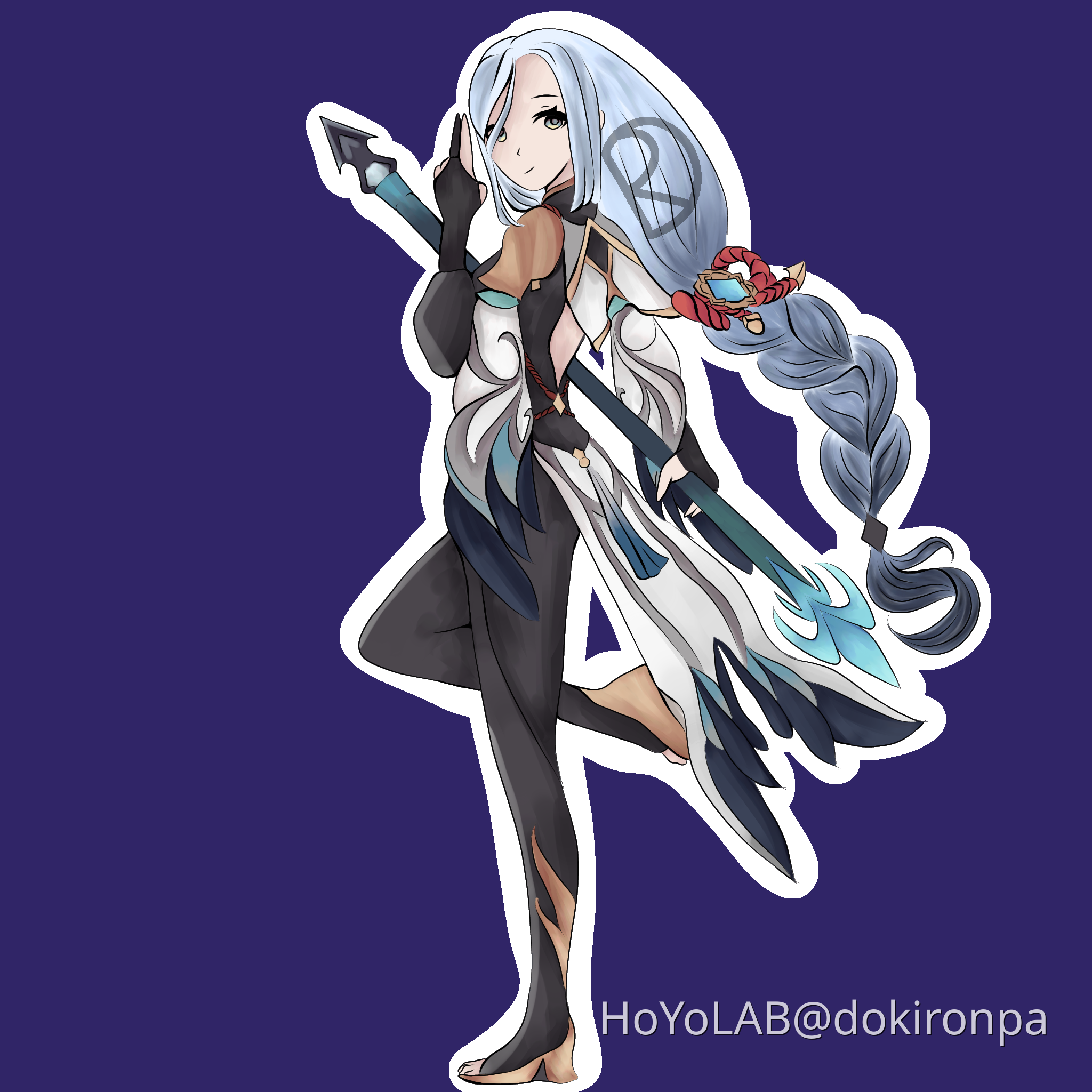 Shenhe artwork Genshin Impact | HoYoLAB