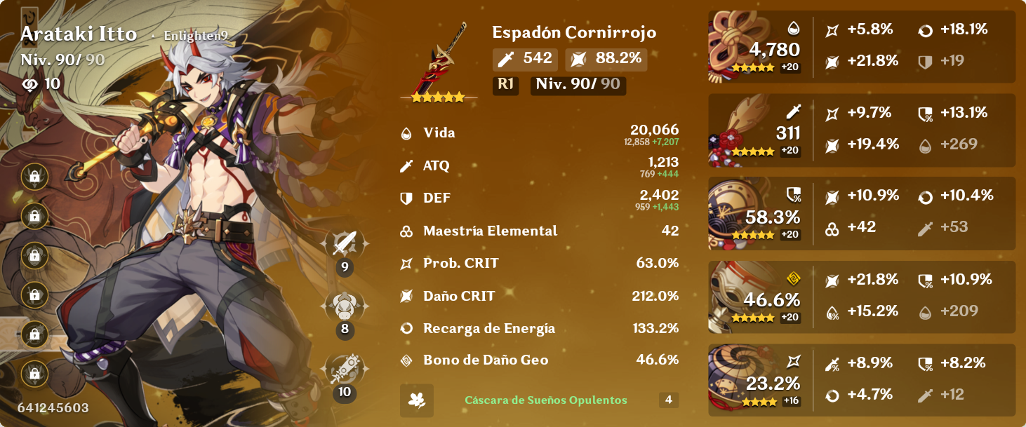 Un Itto Main que me ayudee!! Genshin Impact | HoYoLAB