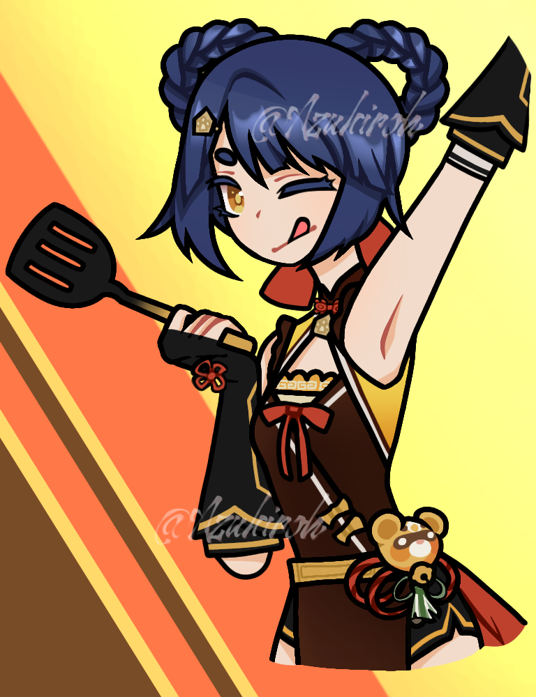 Xiangling Fanart!! Genshin Impact | HoYoLAB