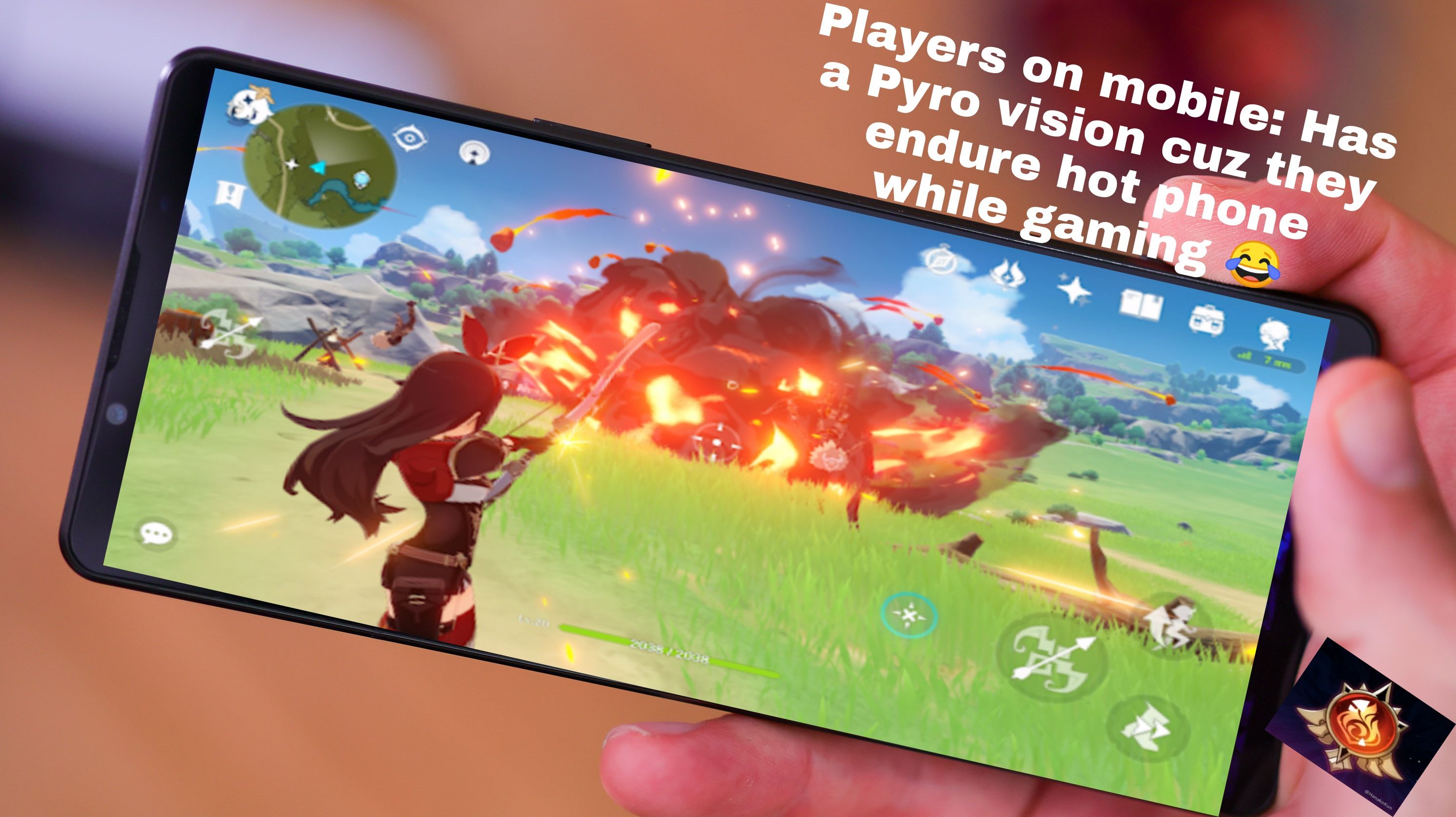 #Mobile players struggle🤣 Genshin Impact | HoYoLAB