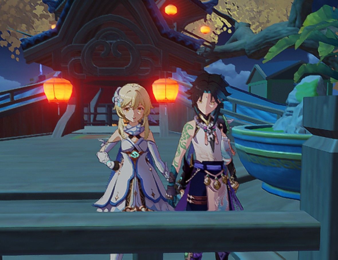 Lumine & Xiao 🥰💞 Genshin Impact | HoYoLAB