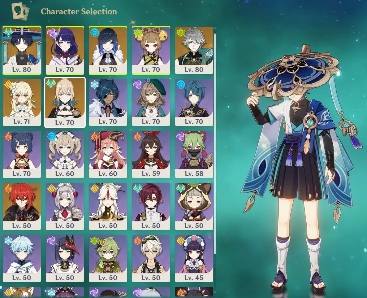 Amenoma Kageuchi - Best for? Genshin Impact | HoYoLAB