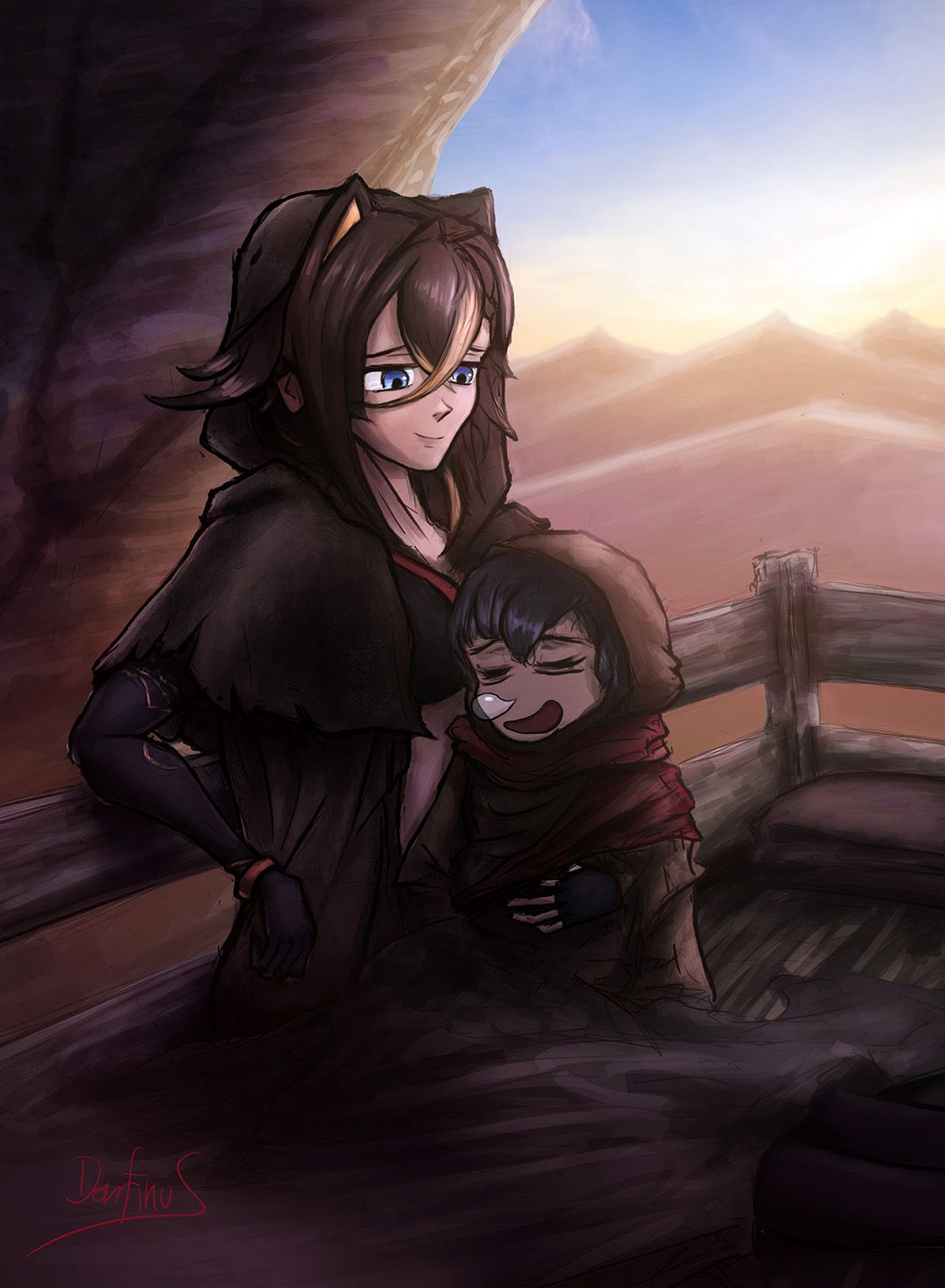 So I got inspired by the teaser and drew this Dehya :3 Genshin Impact ...