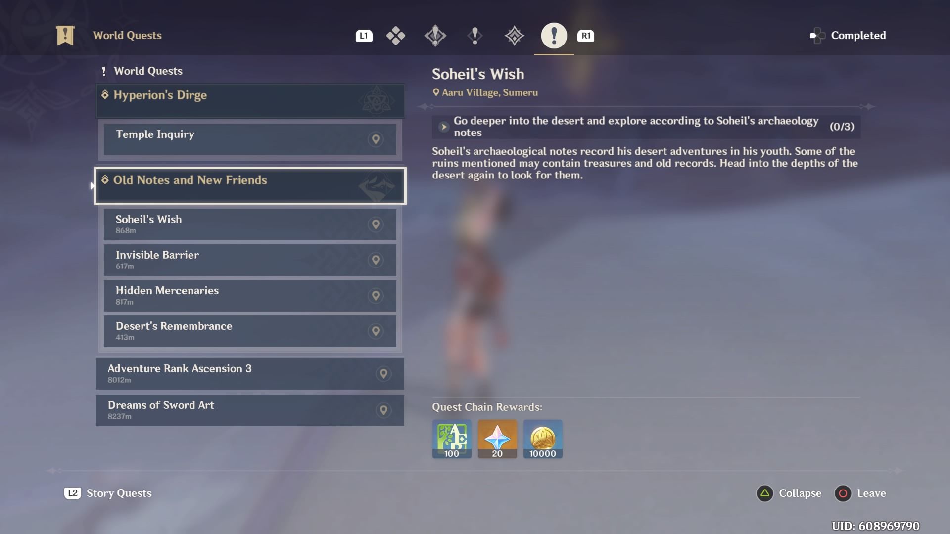 Archon Quests Complete! What’s Next:D Maybe find some gold Treasure ...