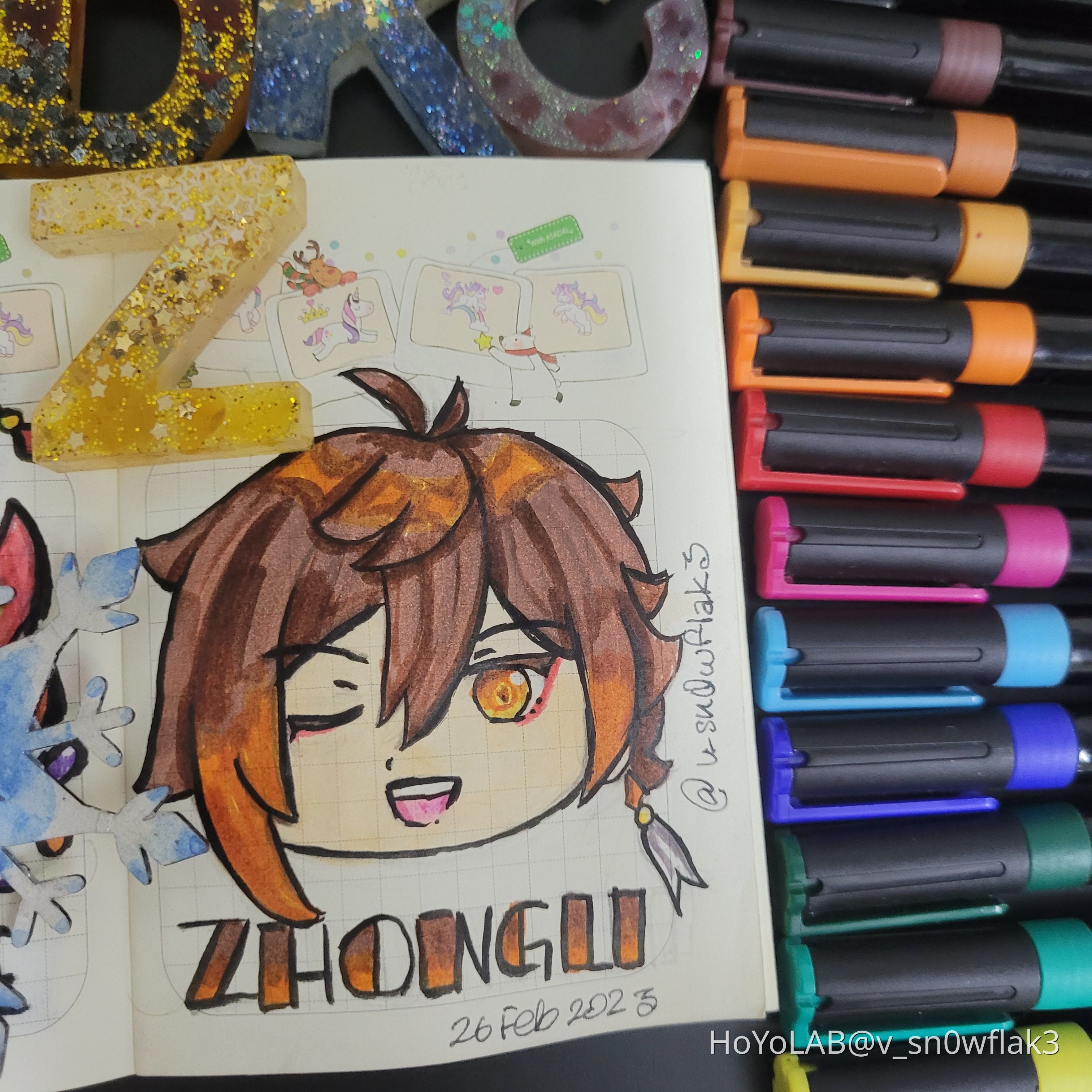 day 13 Chibi zhongli~~ ️ Genshin Impact | HoYoLAB