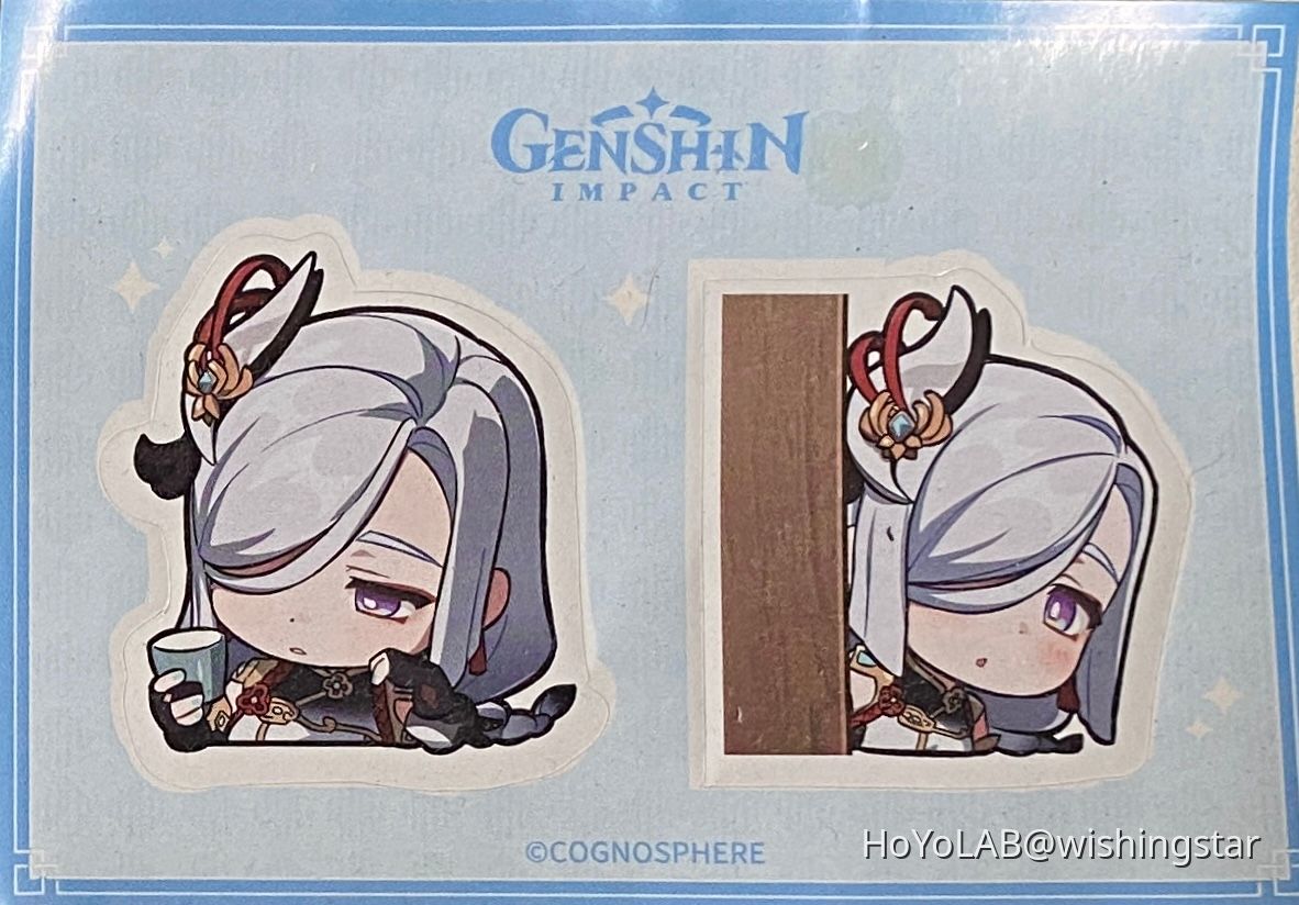 Shenhe stickers!! Genshin Impact | HoYoLAB