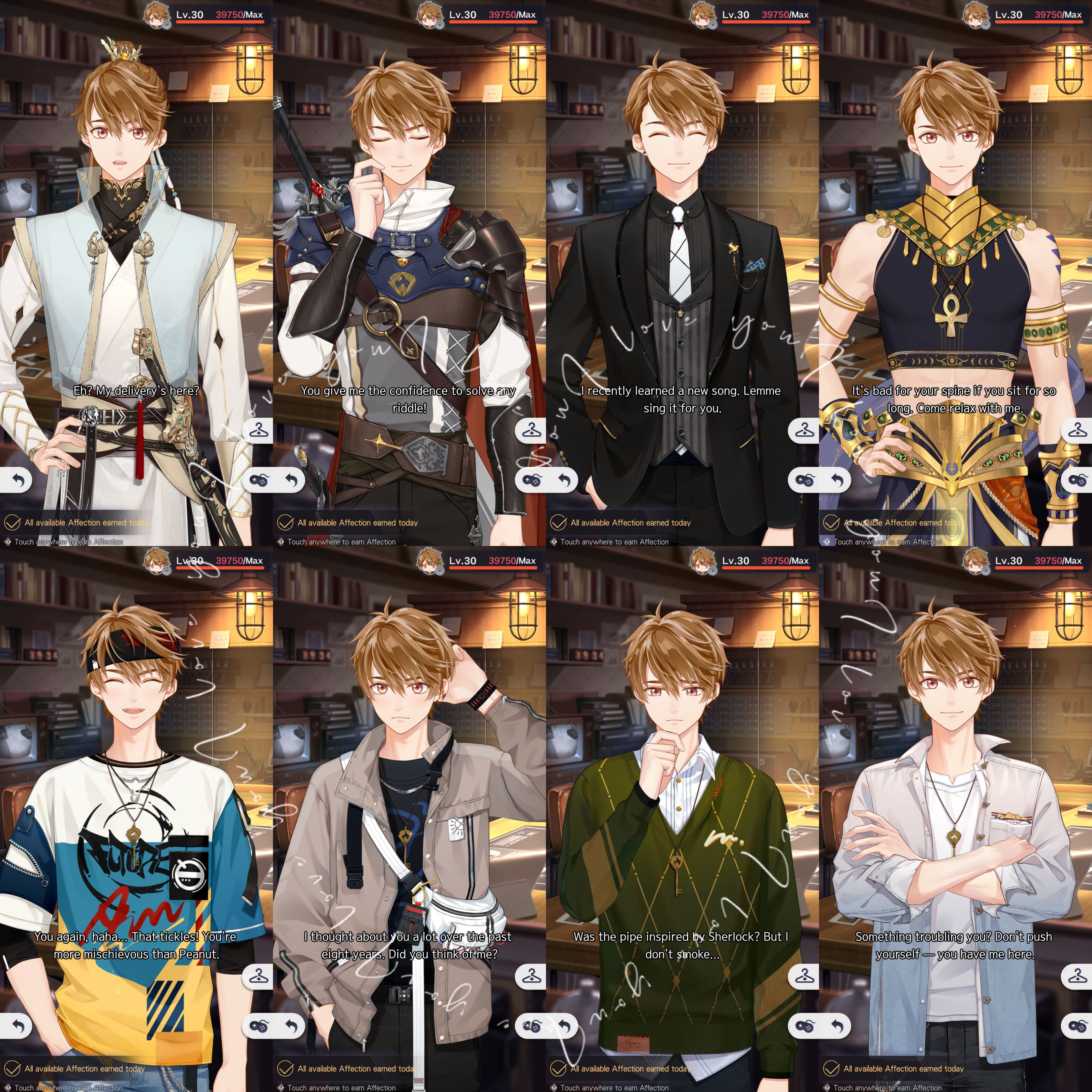 Luke outfits Tears of Themis | HoYoLAB