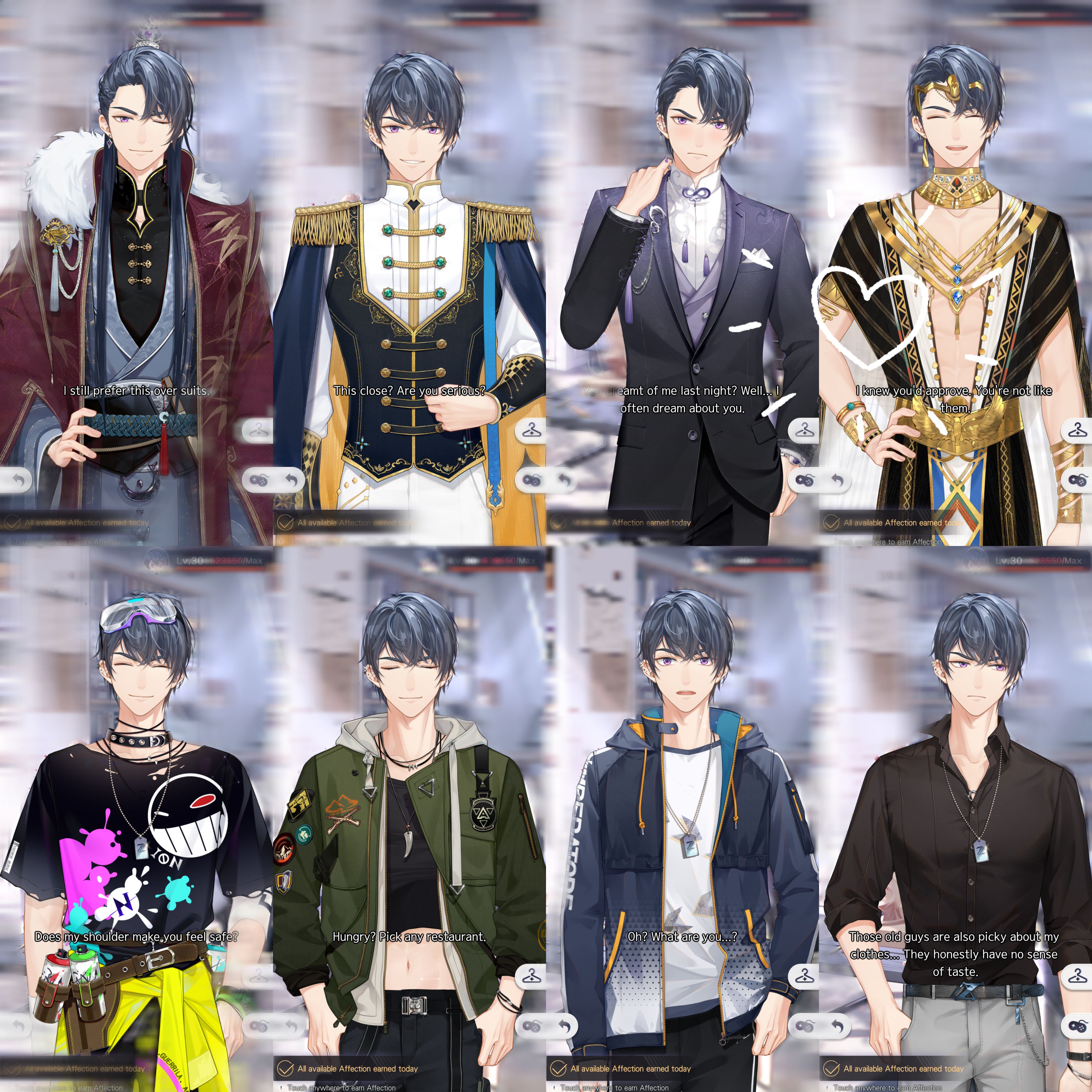 Marius outfits Tears of Themis | HoYoLAB