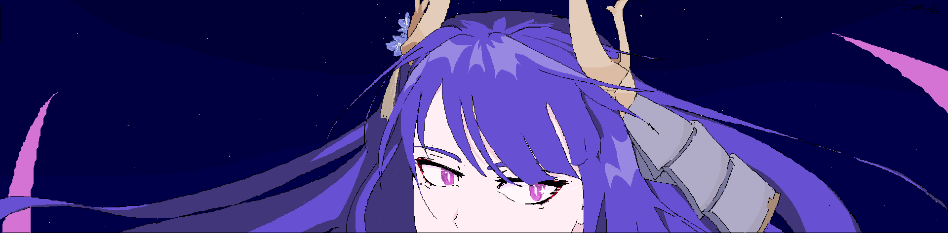 Raiden Shogun - pixel art Genshin Impact | HoYoLAB