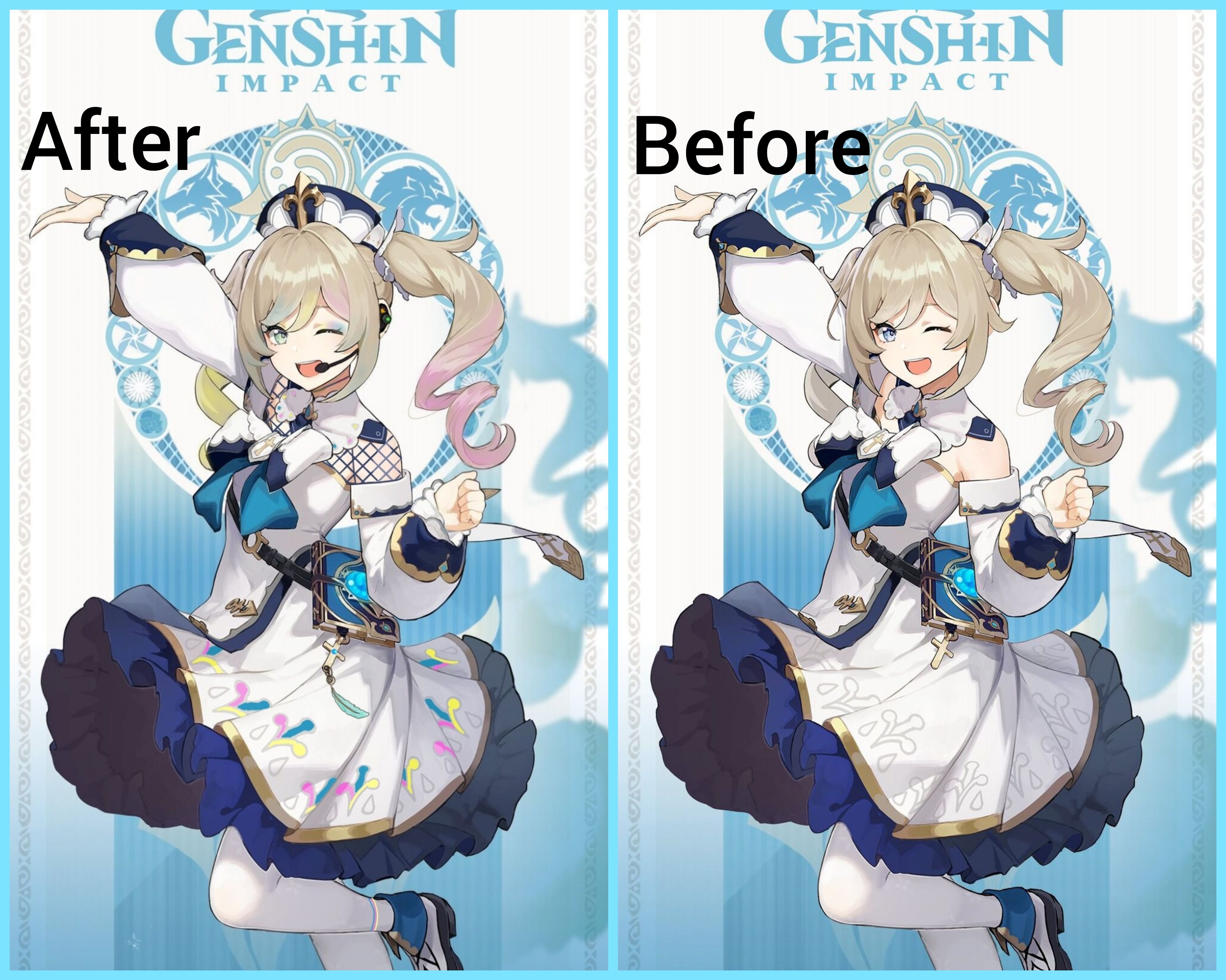 Changeing genshin character designs I'm not a fan of part 6 Genshin Impact | HoYoLAB