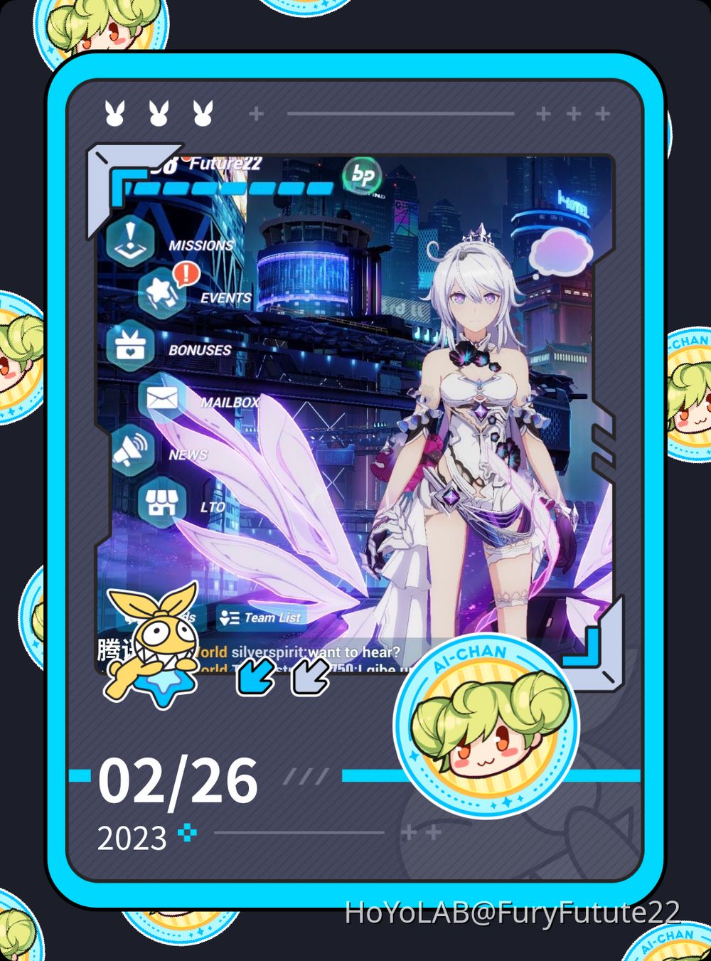 02/26 Diary -# Hyperion Today Honkai Impact 3rd | HoYoLAB