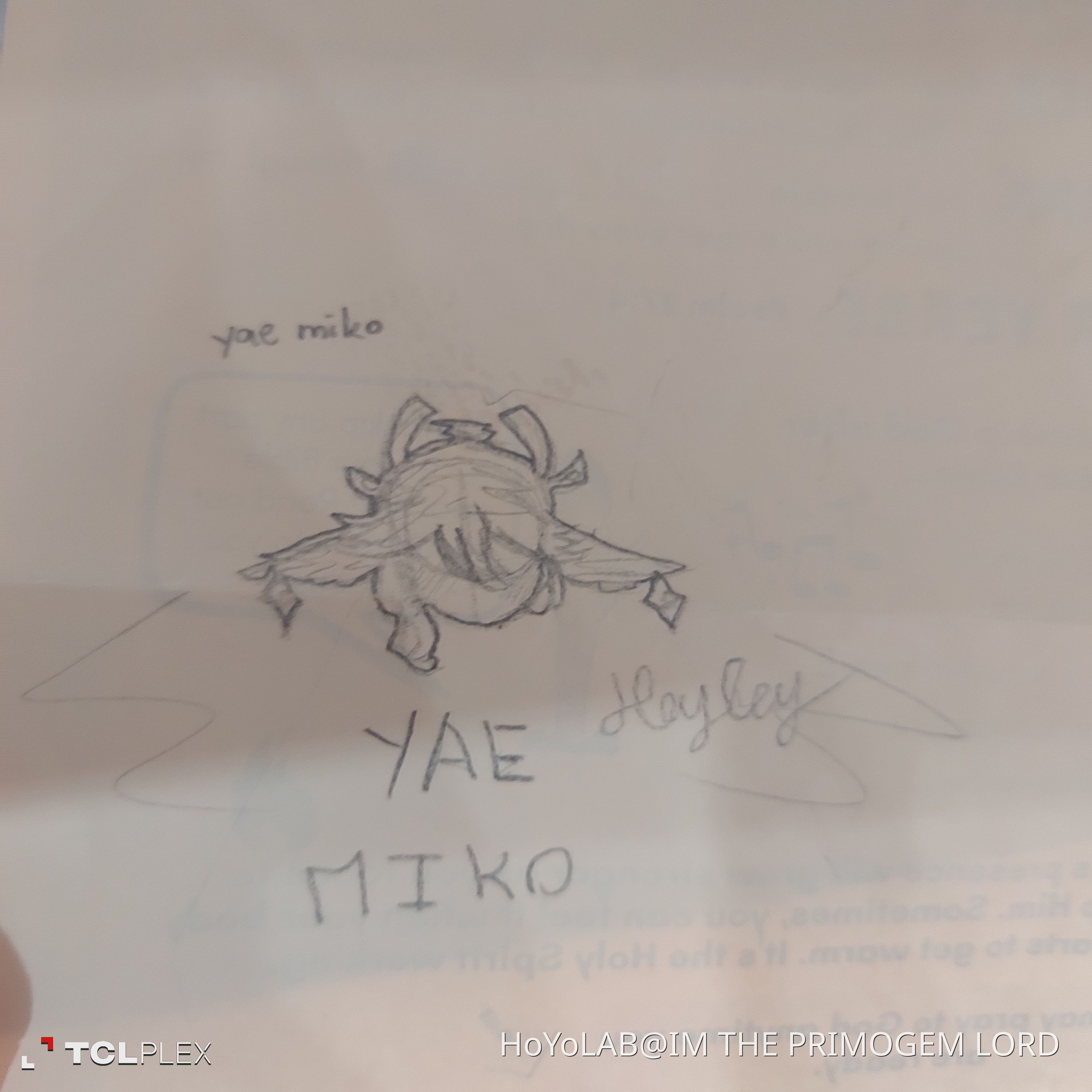 Mini yae miko fanart Genshin Impact | HoYoLAB