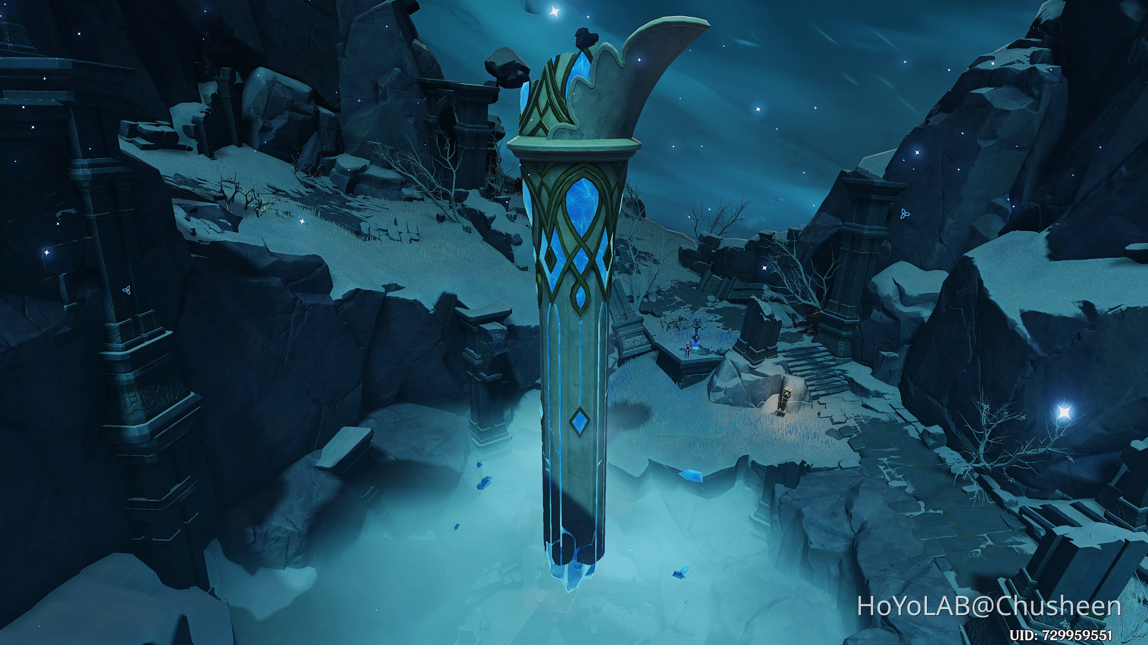 launching Celestias Nail above Dragonspine Genshin Impact | HoYoLAB