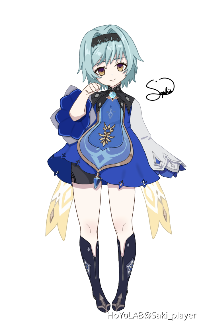 Eula kid version Genshin Impact | HoYoLAB