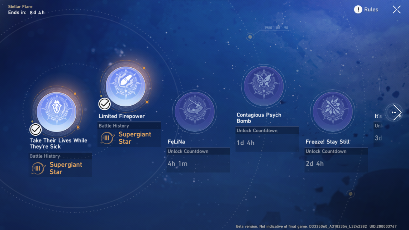 Day 16 on Star Rail Beta Honkai: Star Rail | HoYoLAB