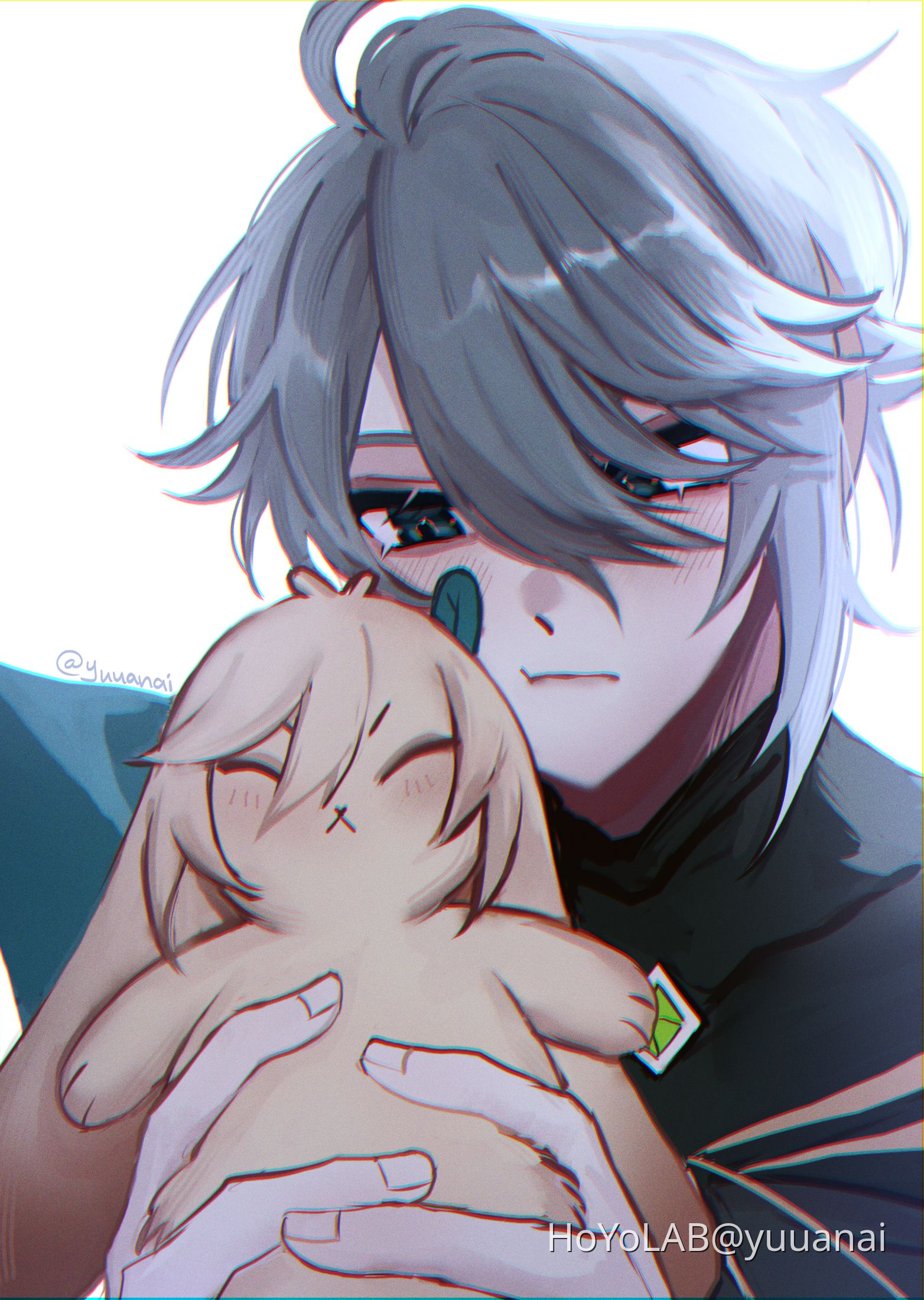 alhaitham with kaveh bunny Genshin Impact | HoYoLAB