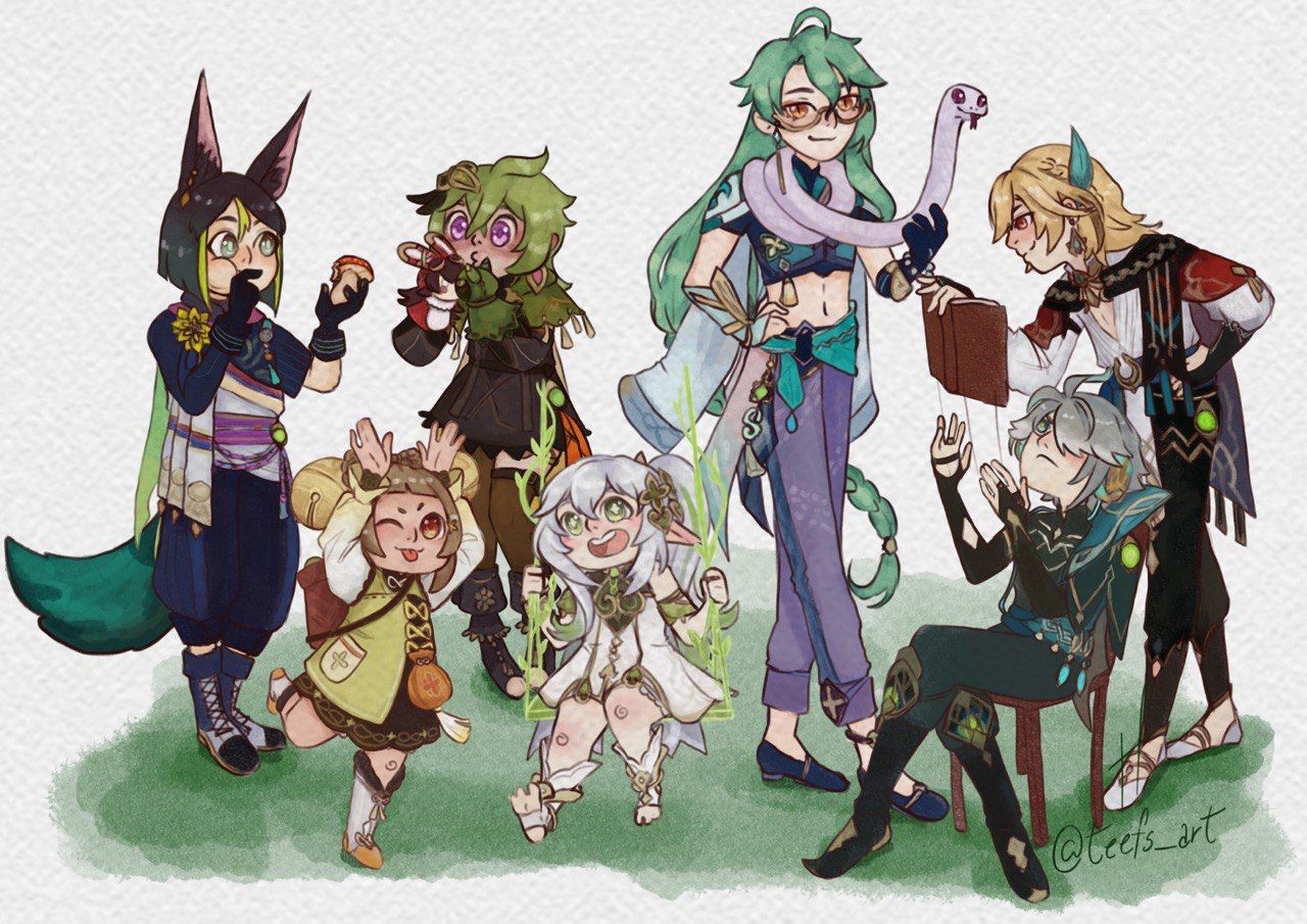 Dendro Family!! Genshin Impact | HoYoLAB