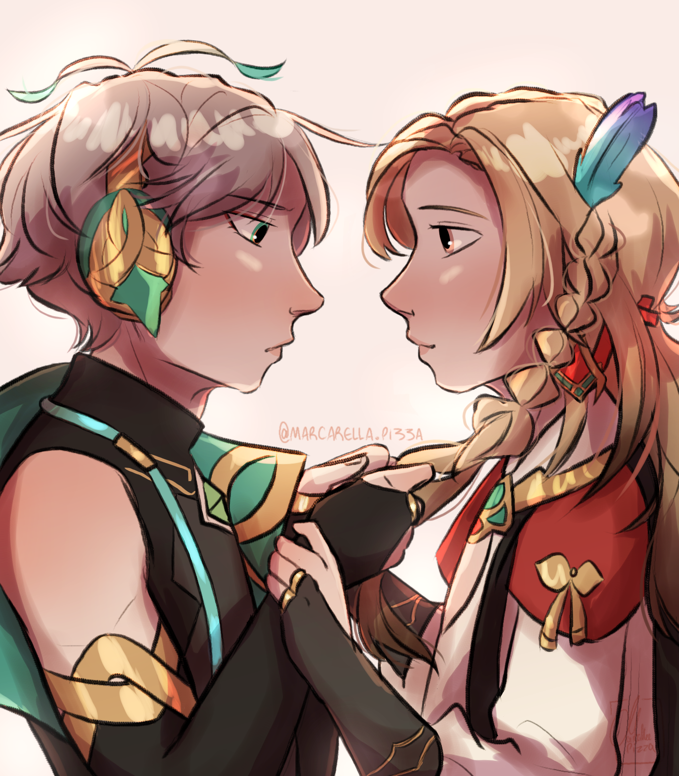Hair Braiding Genshin Impact | HoYoLAB