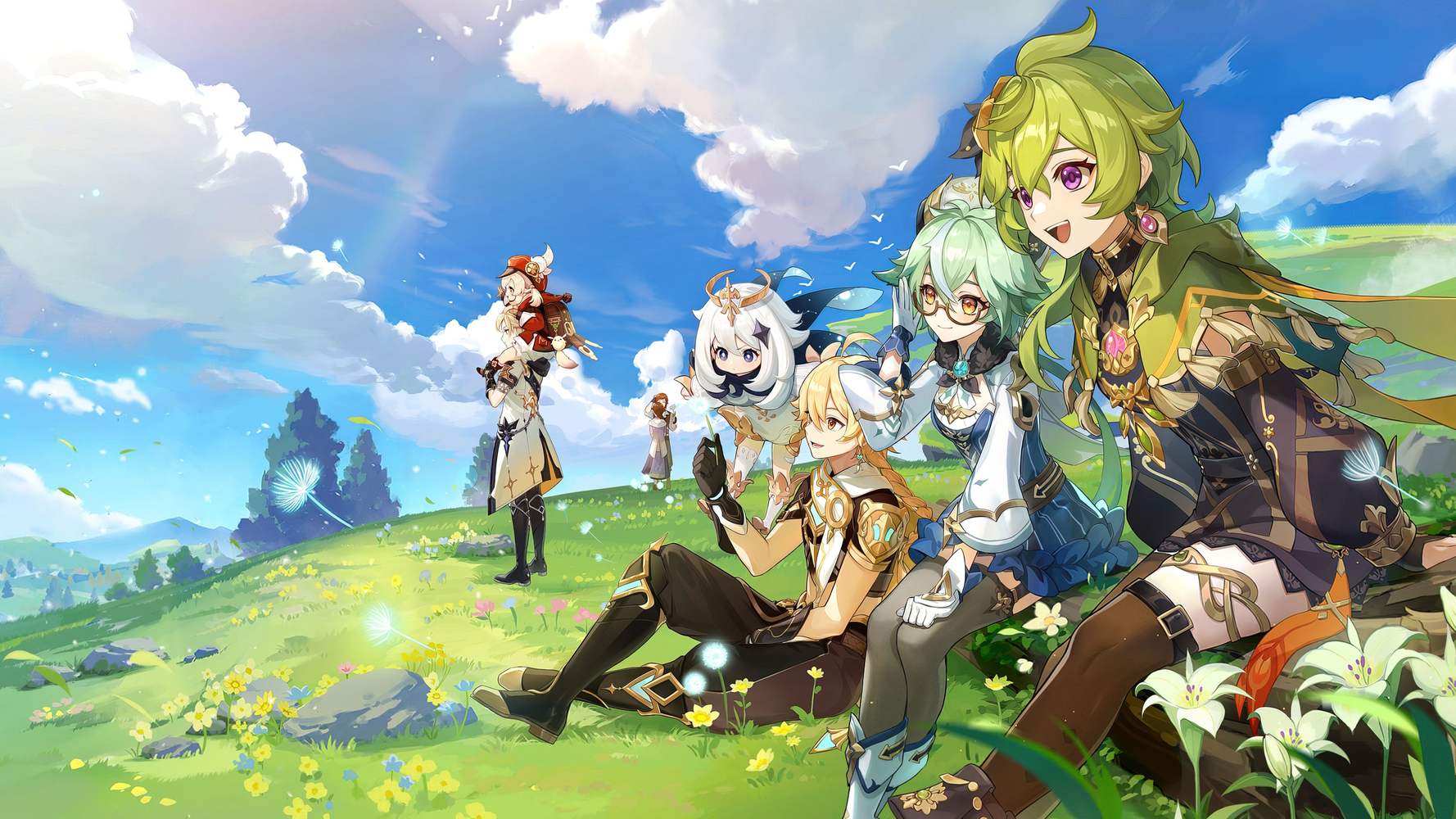 [Version 3.5 Wallpapers] Dehya + Livestream Wallpapers Genshin Impact ...