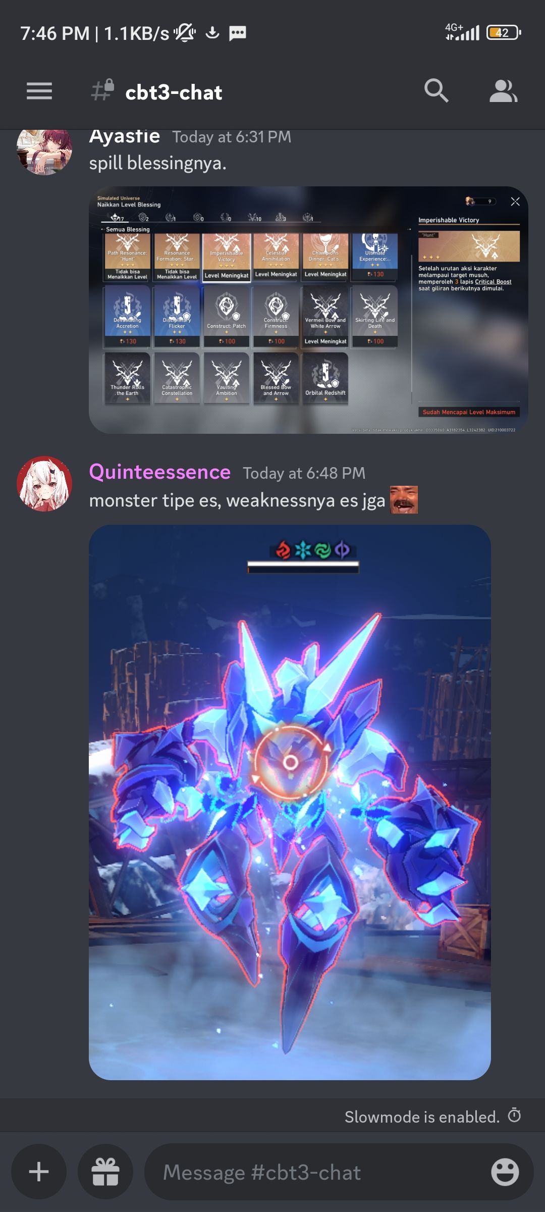 Bruhhh Ice element but with ice weakness Honkai: Star Rail | HoYoLAB