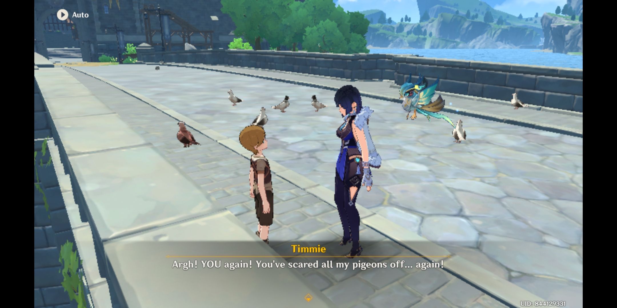 the pigeons are right there Tim**** Genshin Impact | HoYoLAB