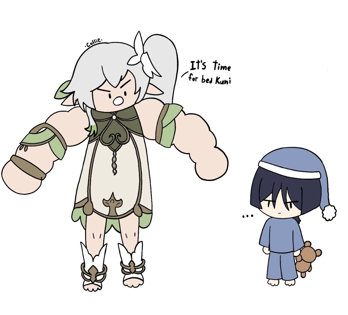 It’s time for bed Kuni 💪 Genshin Impact | HoYoLAB
