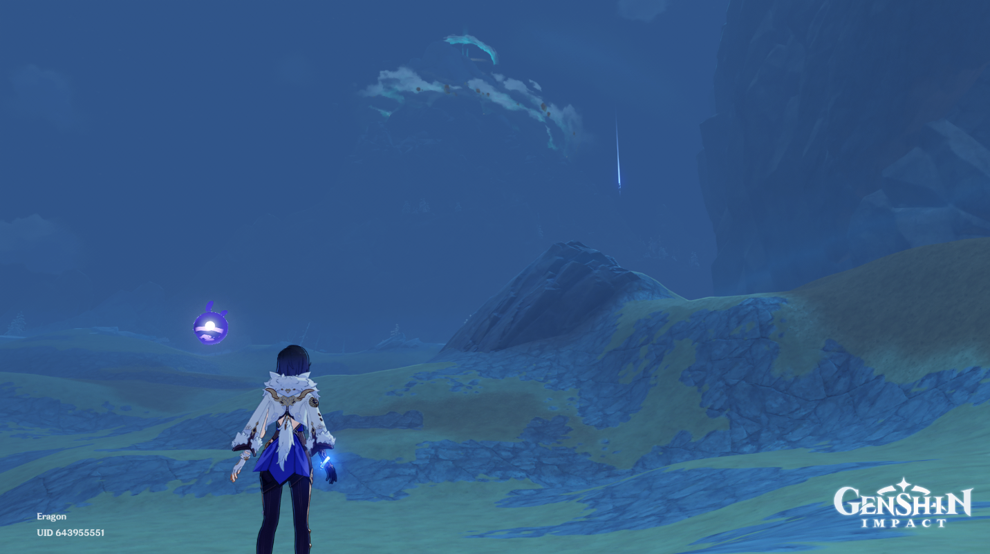 Dragonspine from underwater Genshin Impact | HoYoLAB