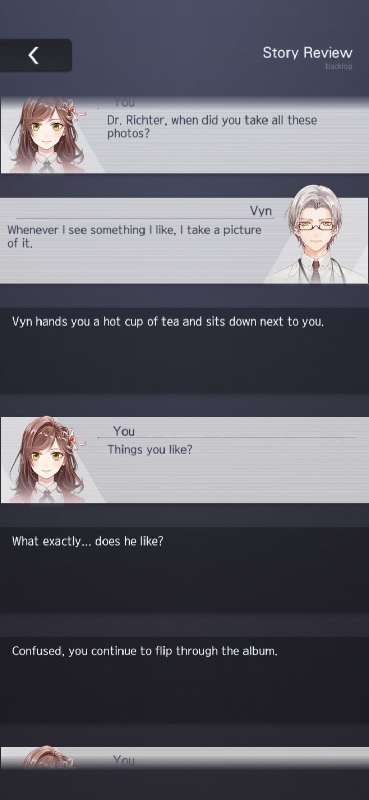 Vyn being romantic Tears of Themis | HoYoLAB