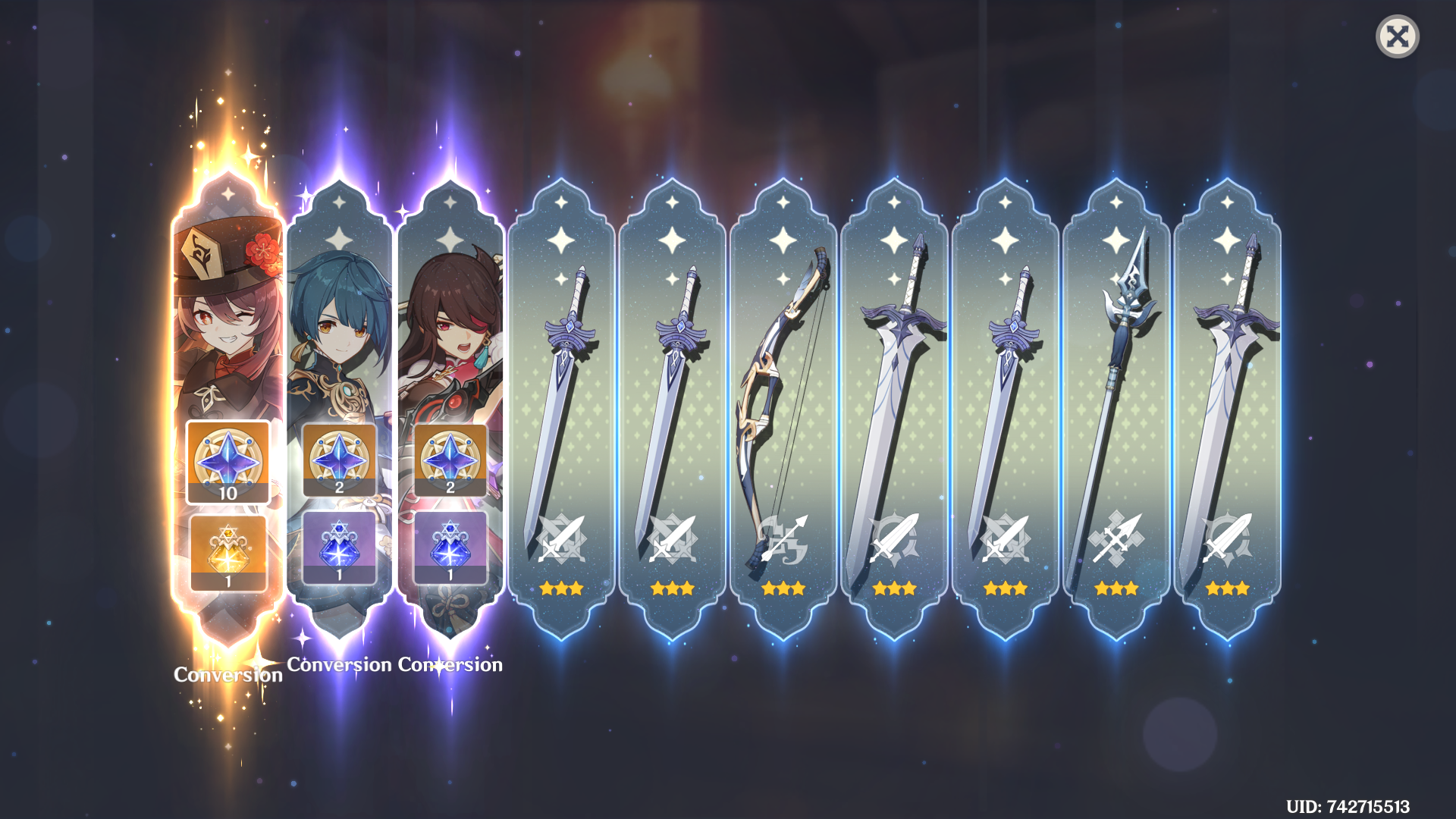 Pov : quand j'invoque pour tenté d'avoir Xingqiu mais. Genshin Impact ...