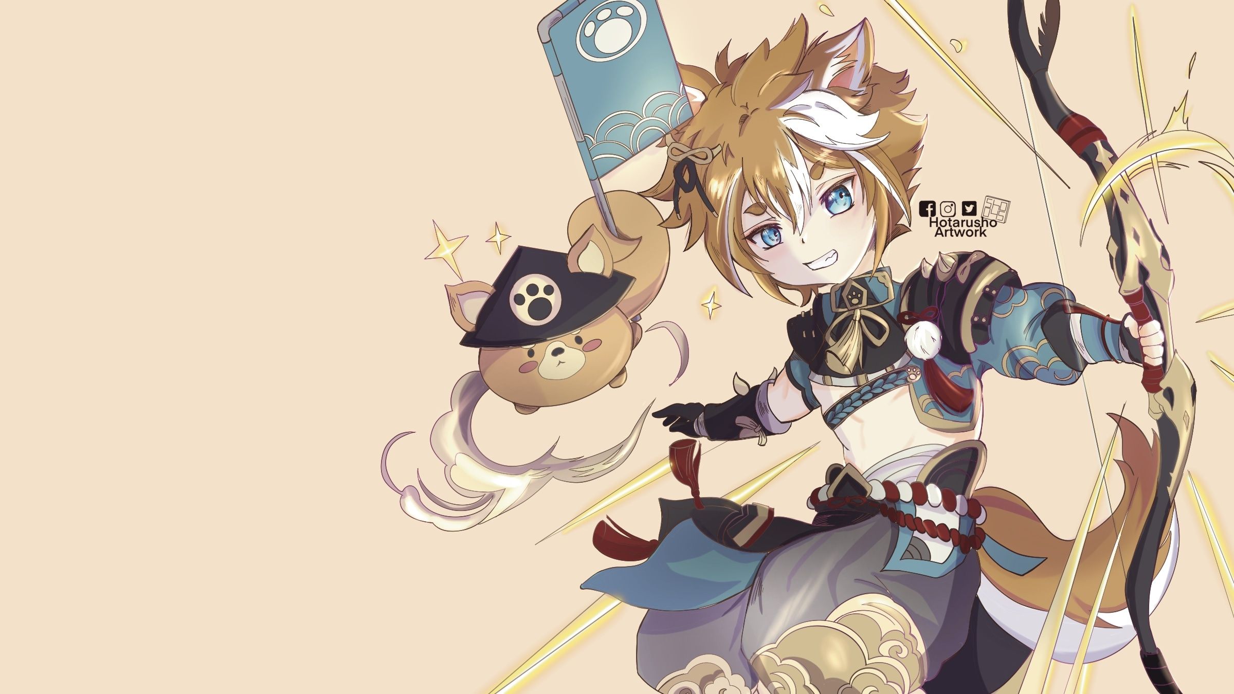 Gorou Banner (Chibi) Genshin Impact | HoYoLAB