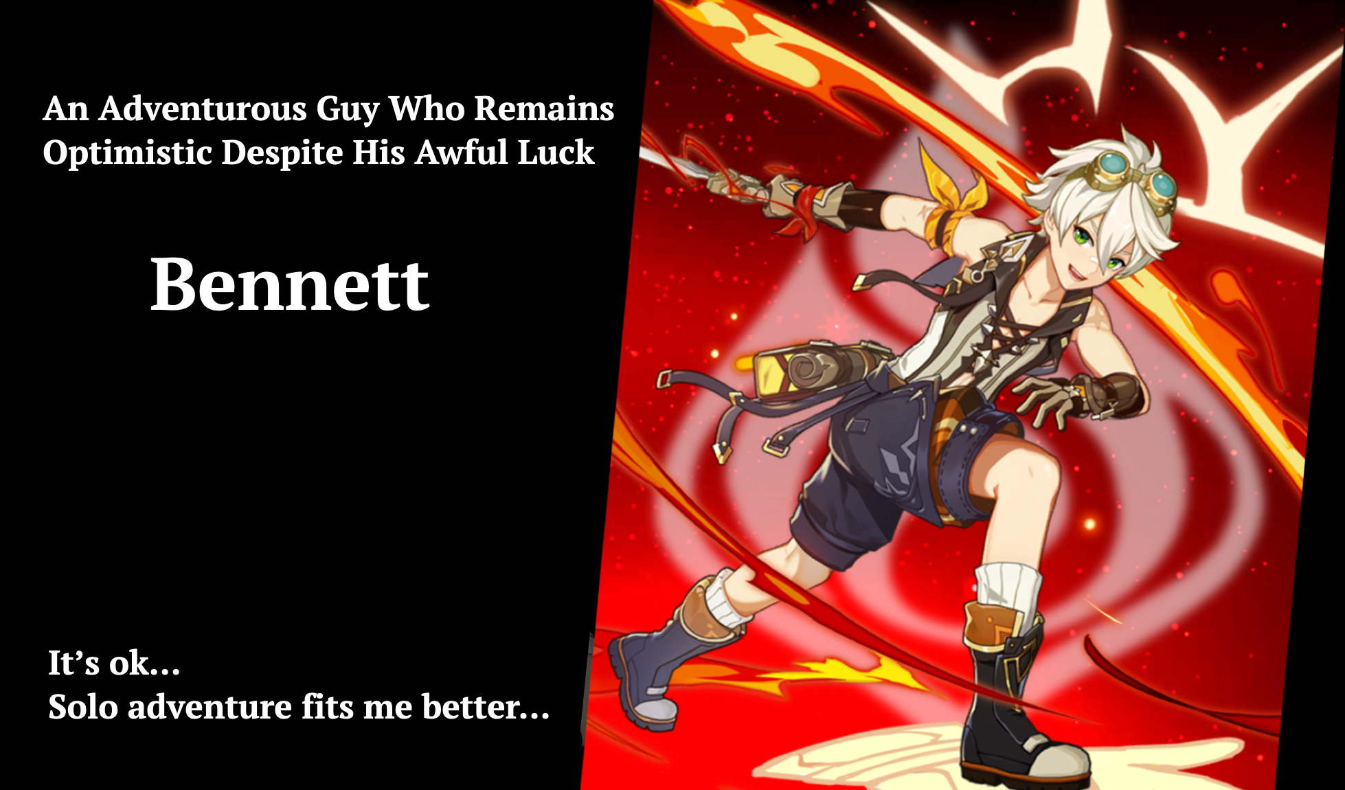 Character Analysis｜Bennett｜An Adventurous Guy Who Remains Optimistic ...