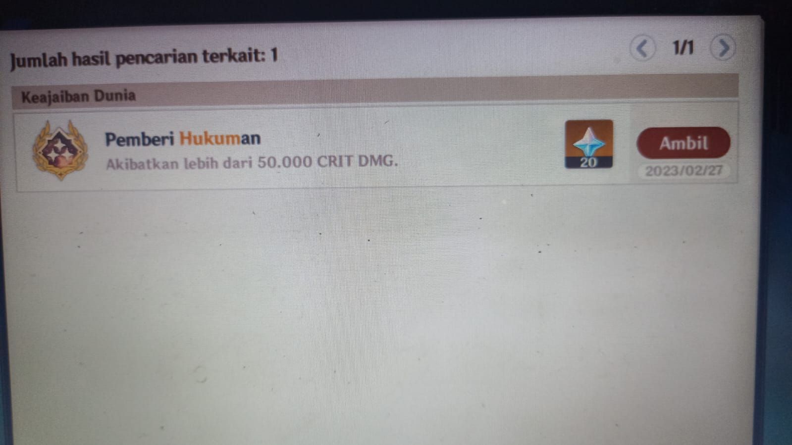 Sementara pake ini dulu di AR 48 😫 Genshin Impact | HoYoLAB