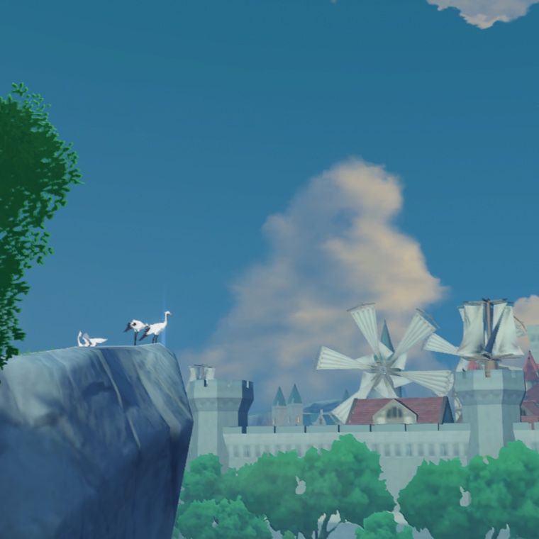 That stork had other plans 🙈 Genshin Impact | HoYoLAB