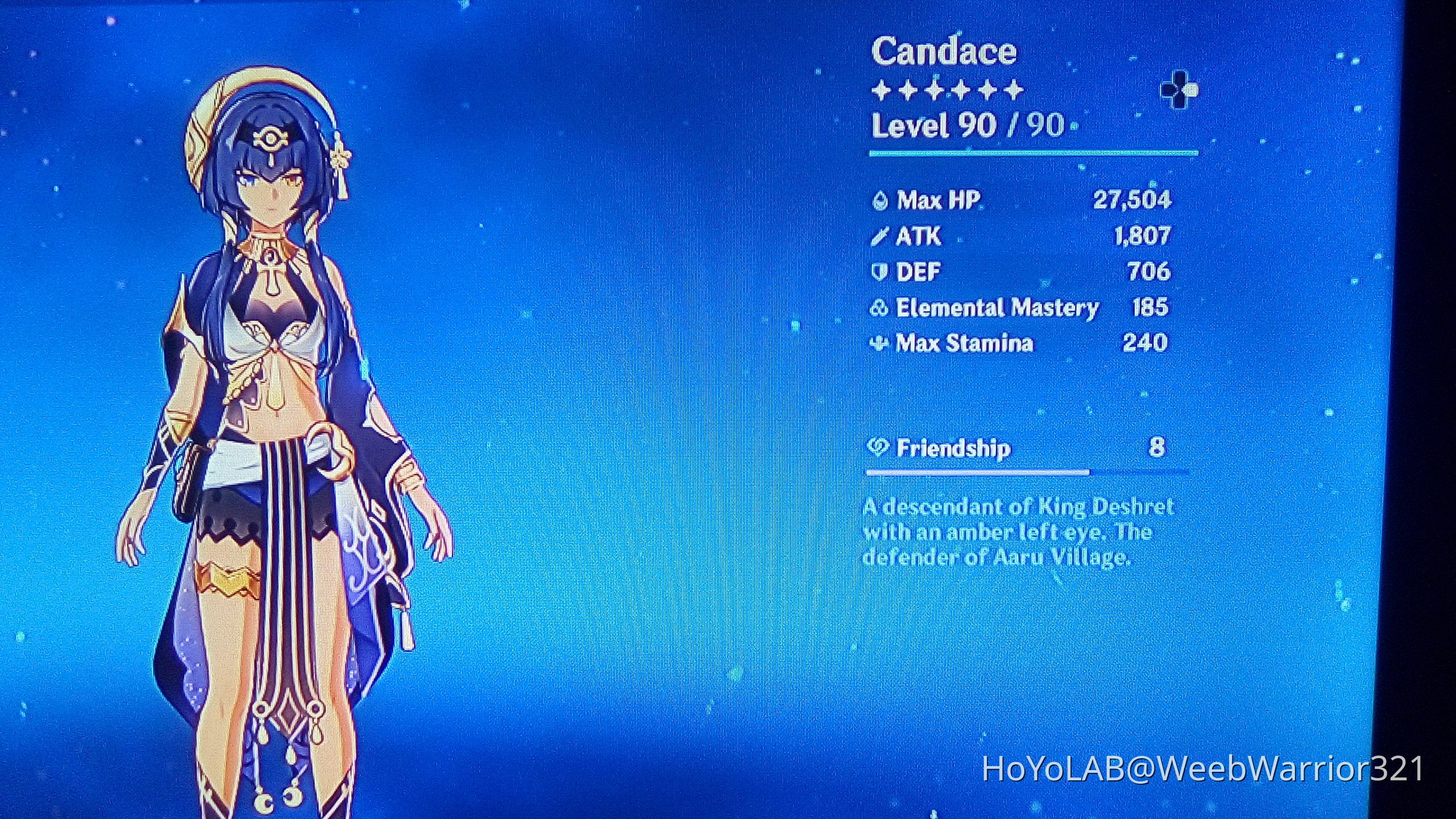 This is my Candace, she isn't finished yet, but she is mostly done ...